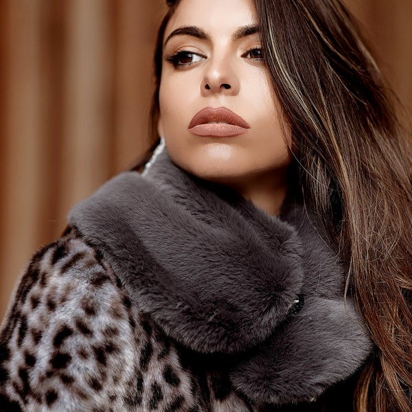 Faux Fur Wrap - Etsy