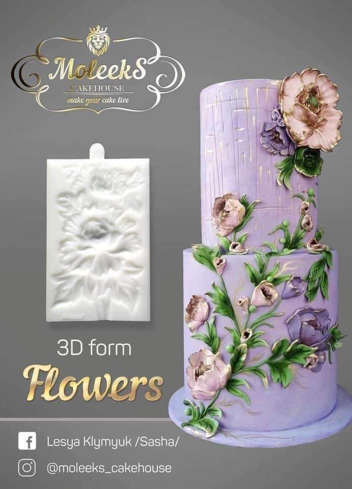 3D Form Flowers - Etsy