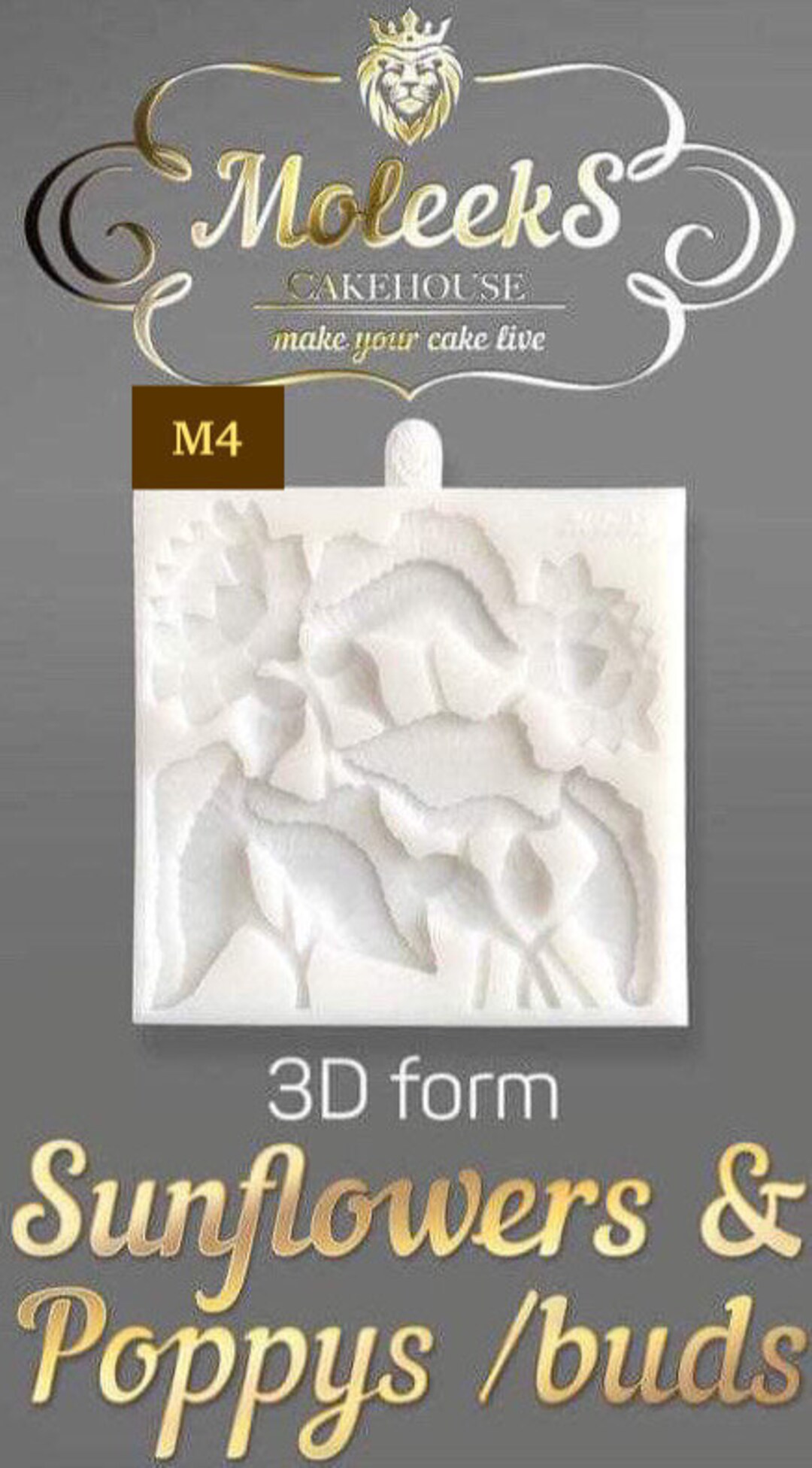 3D Form Sunflowers & Poppy/buds - Etsy