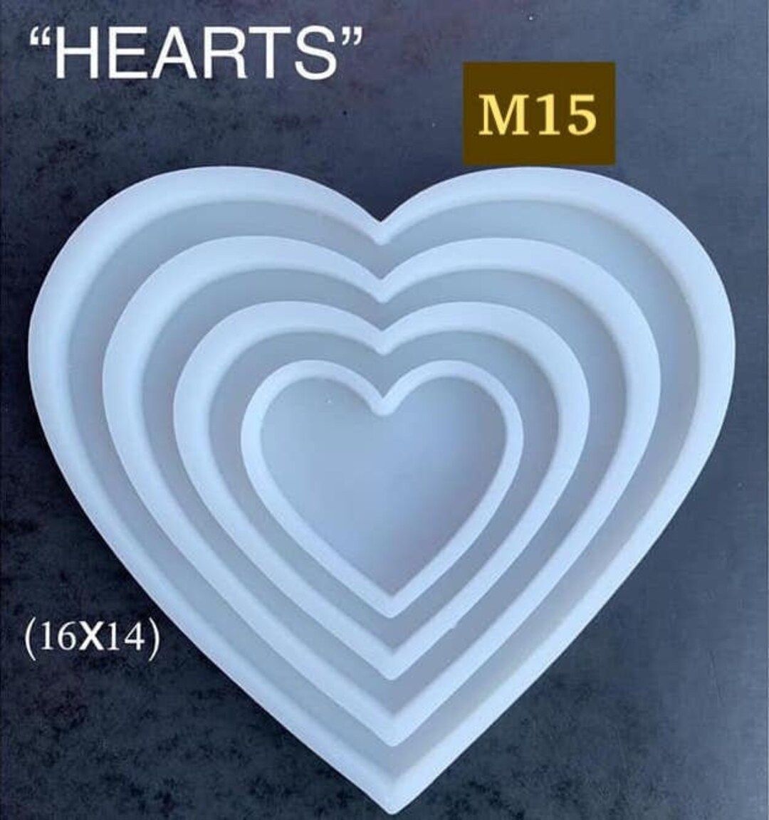 3D Form Hearts - Etsy