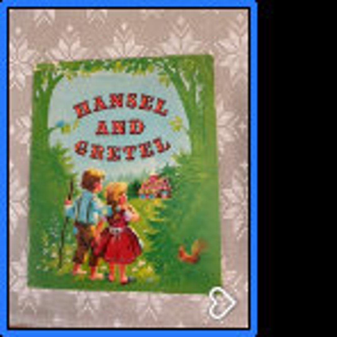 Hansel and Gretel Adapted by Barbara Shook Hazen - Etsy