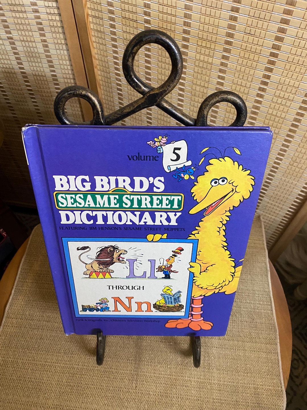 Big Bird’s Sesame Street Dictionary Volume #5 - Etsy