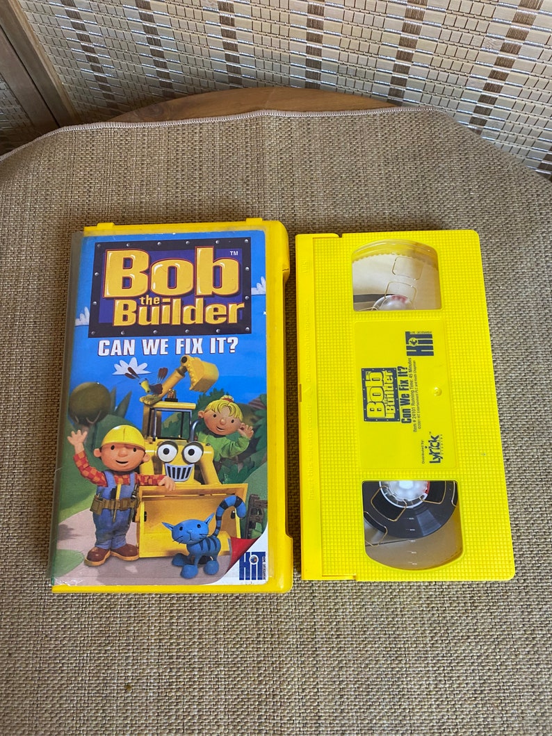 Vintage Bob the Builder Vhs-tape - Etsy