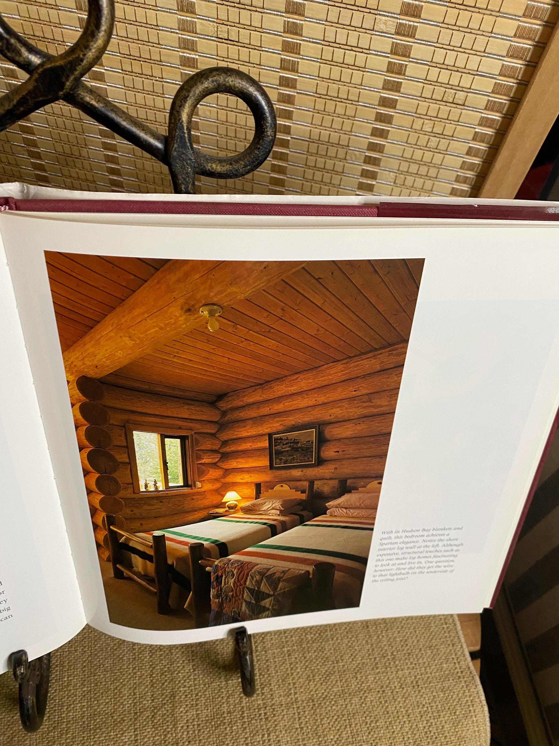 Hardcover Edition Book-log Cabins - Etsy
