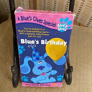 Blue’s Clues Vintage Vhs Taped, Tested and Works - Etsy