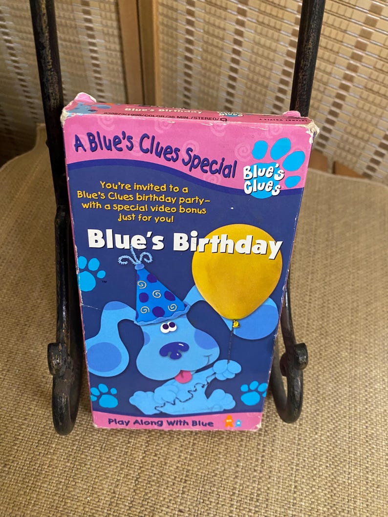 Blue’s Clues Vintage Vhs Taped, Tested and Works - Etsy
