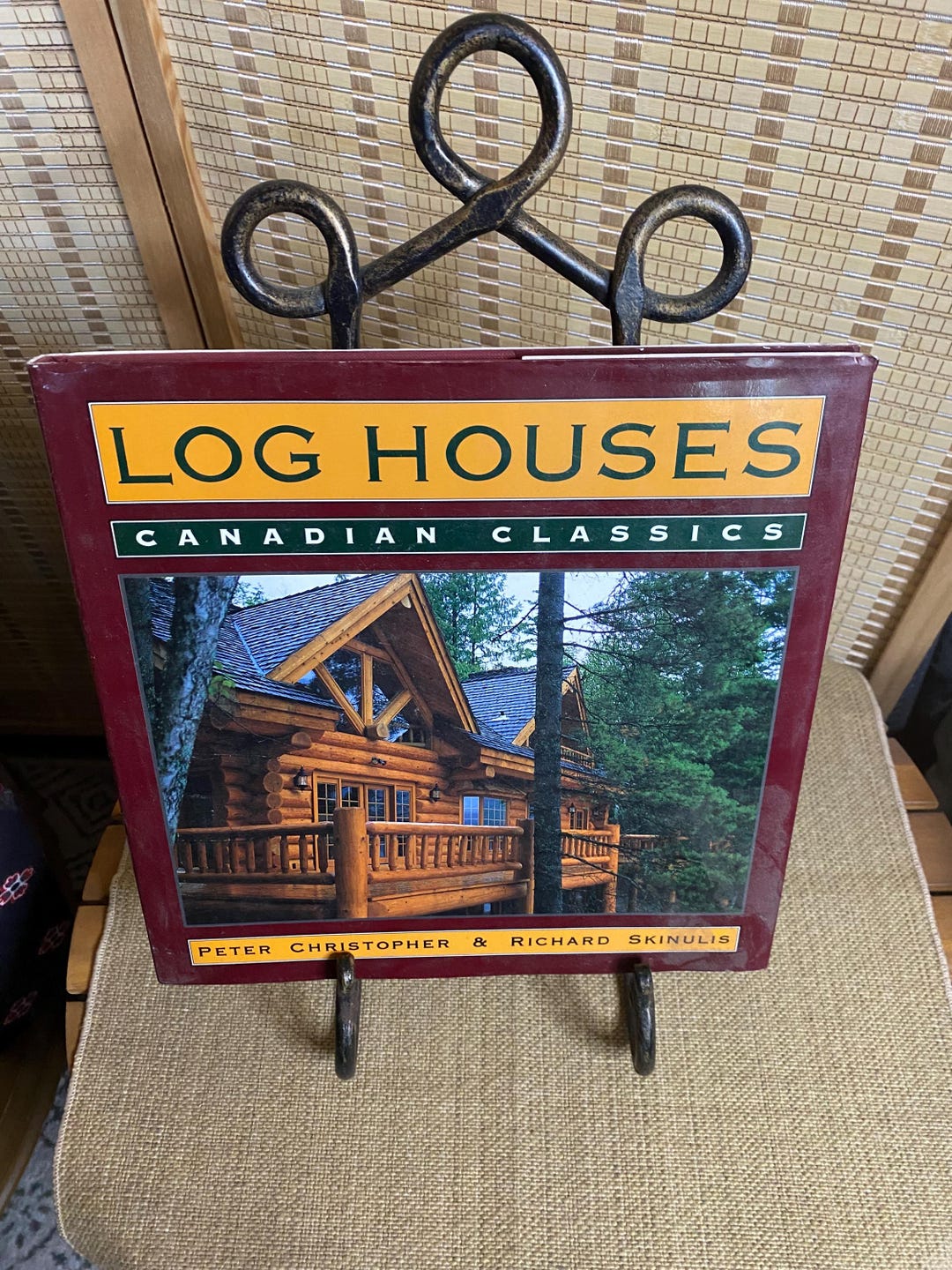 Hardcover Edition Book-log Cabins - Etsy