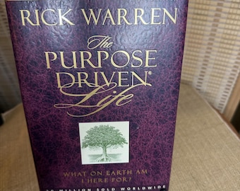 The Purpose Driven Life by Rick Warren - Etsy