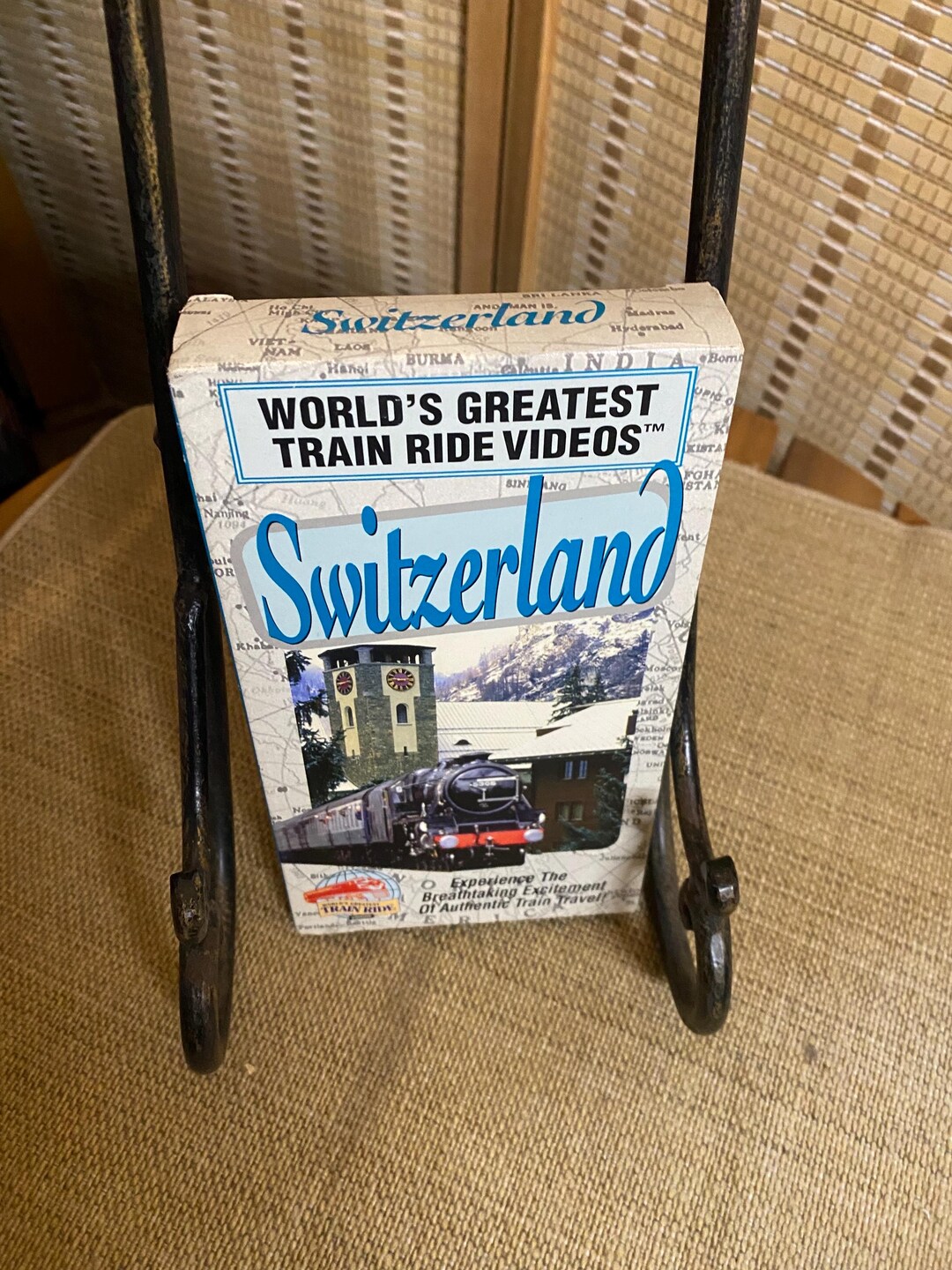 Vintage Vhs-tape, World’s Greatest Train Ride Videos, Copyright 1995 - Etsy