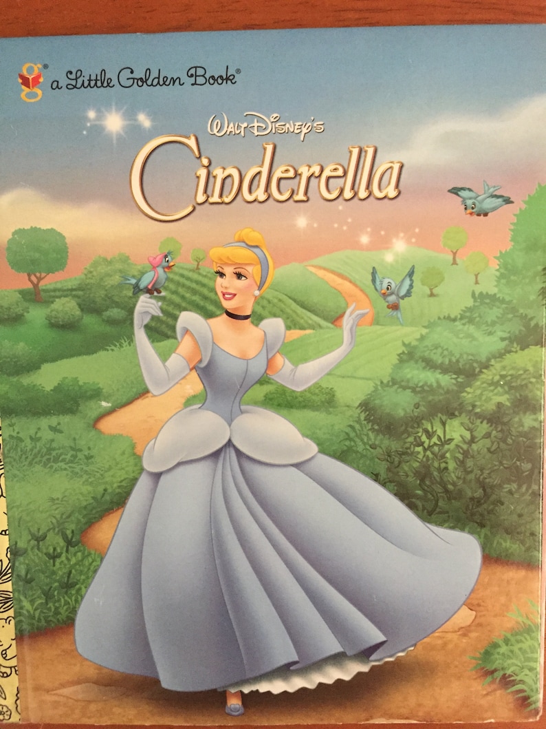 A Little Golden Book, Walt Disney's Cinderella - Etsy