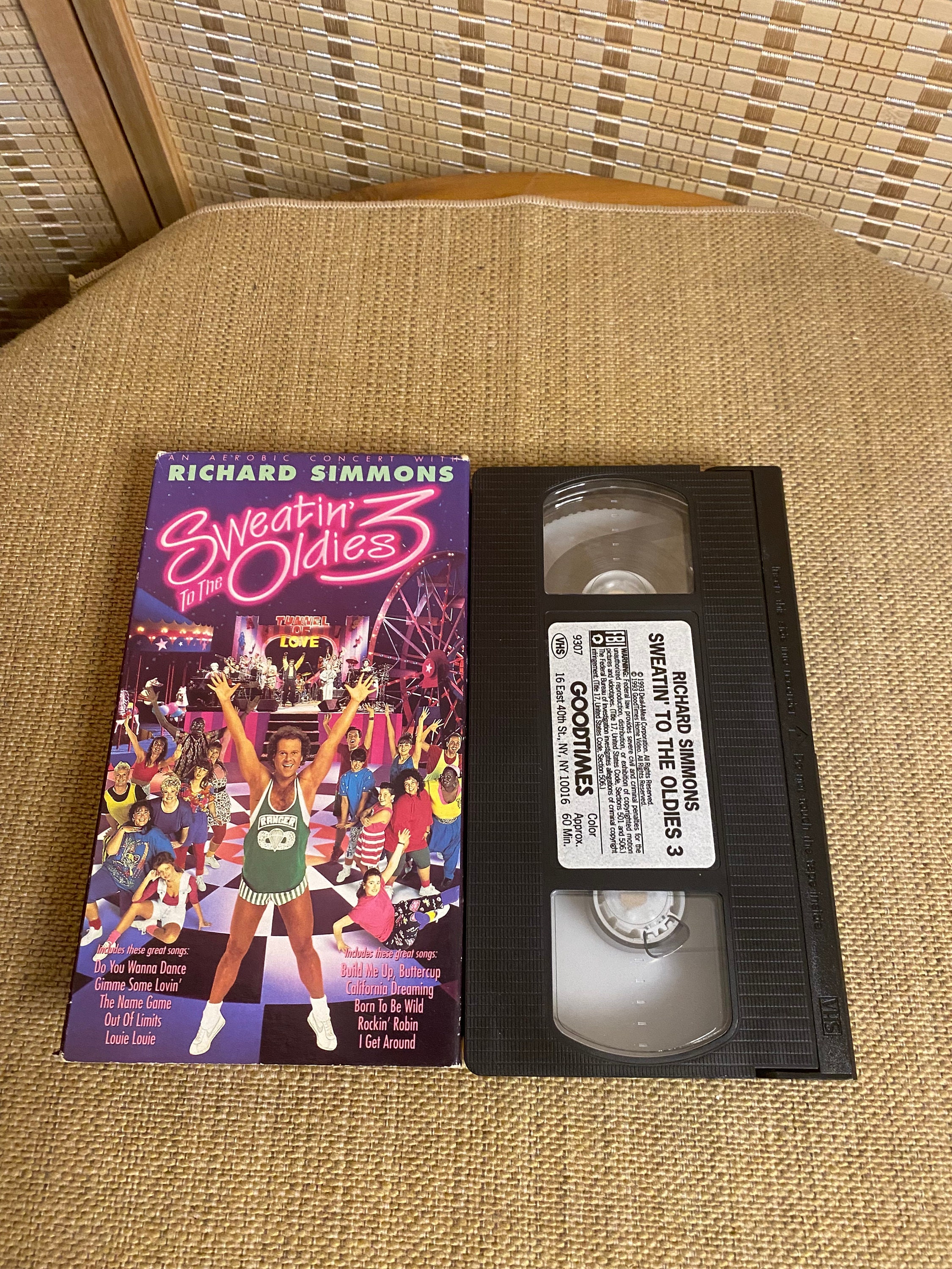Vintage VHS Exercise Tape - Etsy
