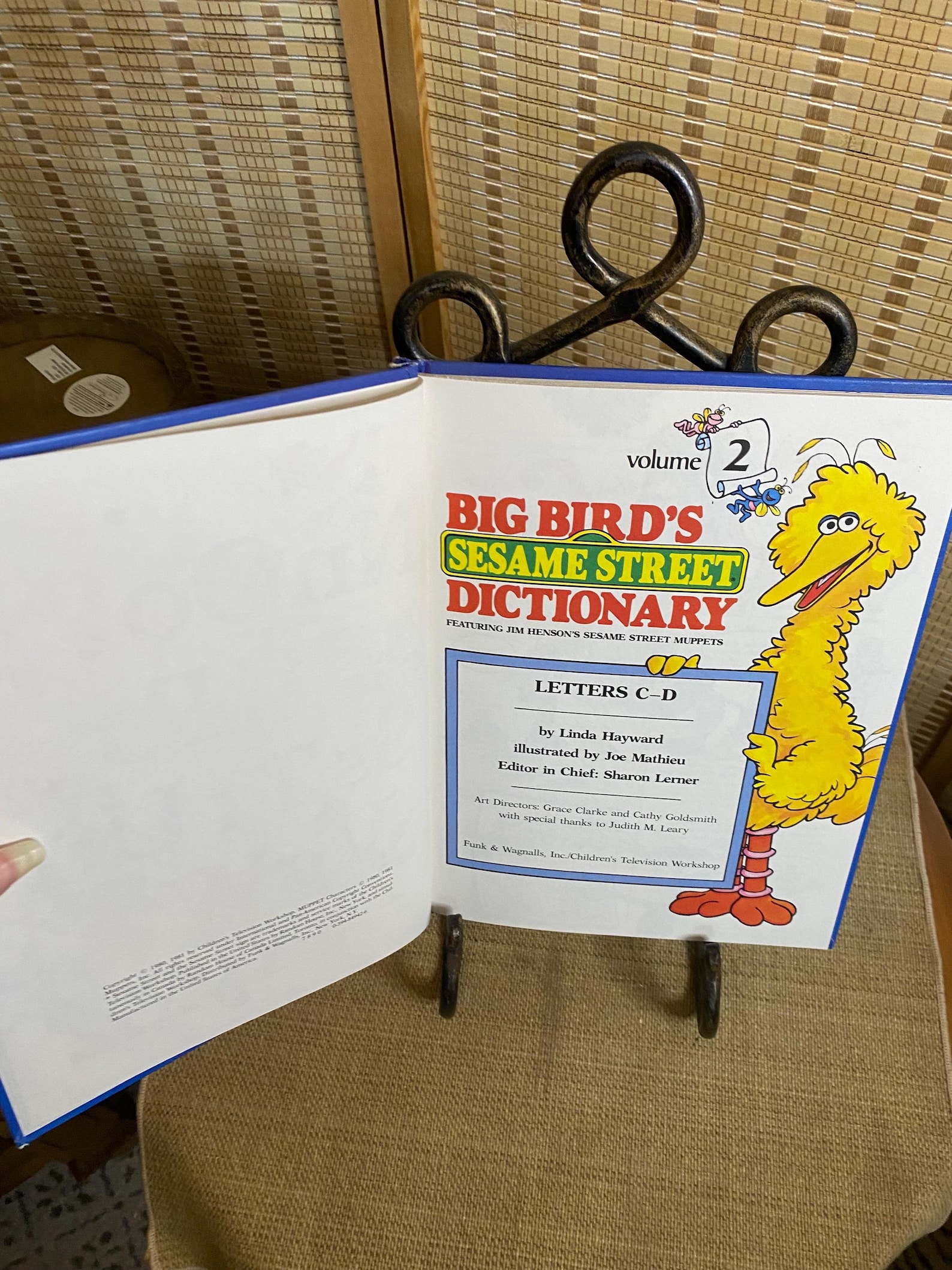 Big Bird’s Sesame Street Dictionary Volume #2 - Etsy