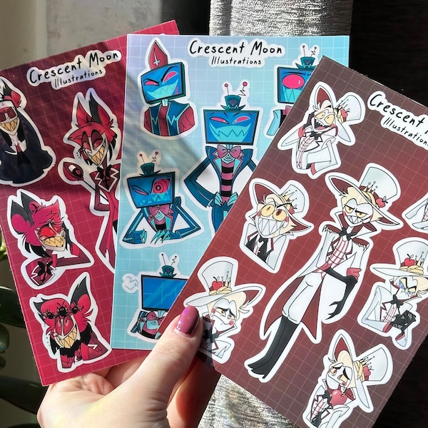 Vox Hazbin Hotel Stickers - Etsy