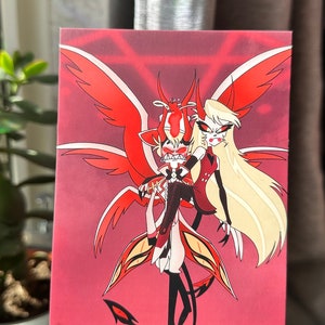 Hazbin Hotel Prints - Collectible A4 & A6 Art Prints Featuring Favorite ...