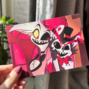 Hazbin Hotel Prints - Collectible A4 & A6 Art Prints Featuring Favorite ...