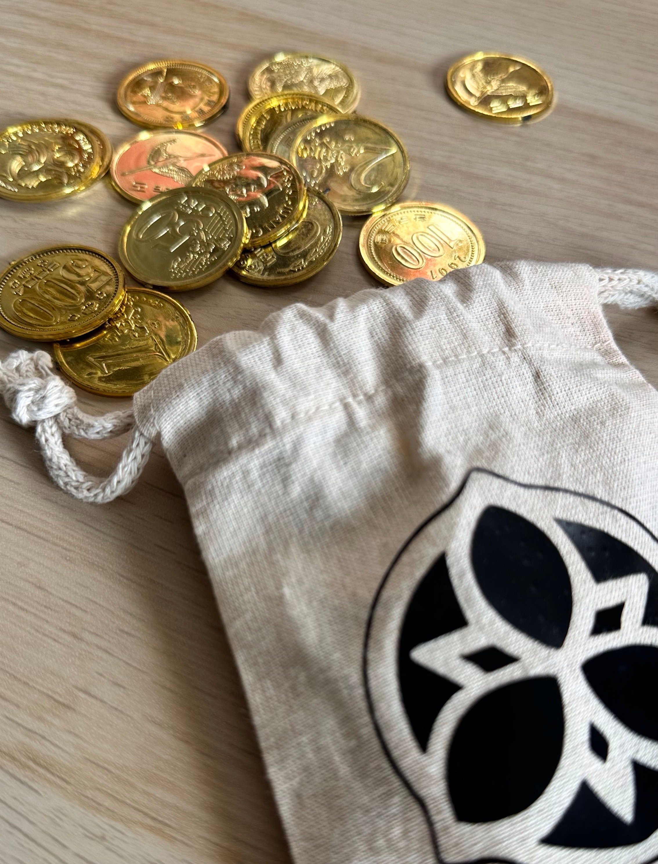 Genshin Impact Pouches Fatui Harbingers and Mora Logo - Etsy