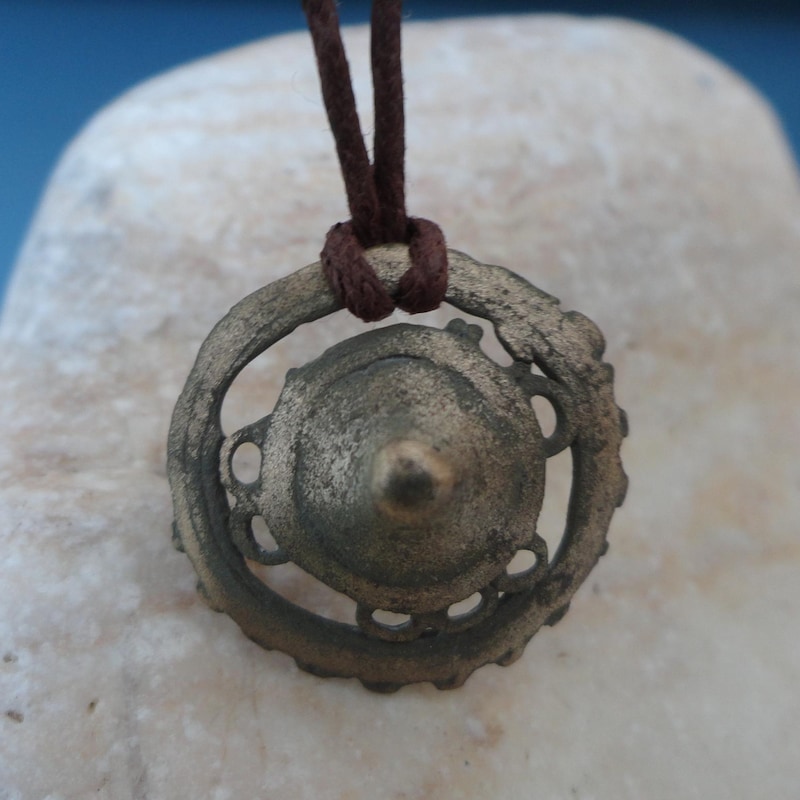 Sunwheel Pendant Necklace - Etsy