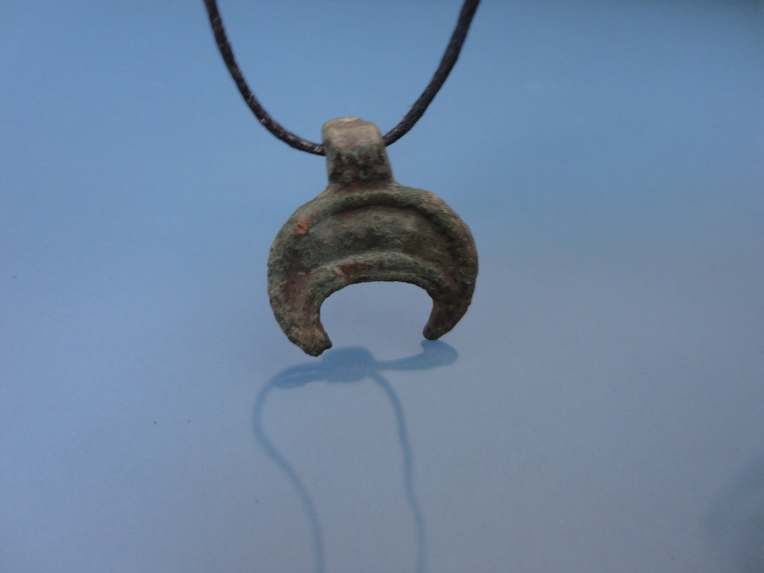 Ancient Medieval Crescent of Scandinavian Type. Old Norse. Viking Pagan ...