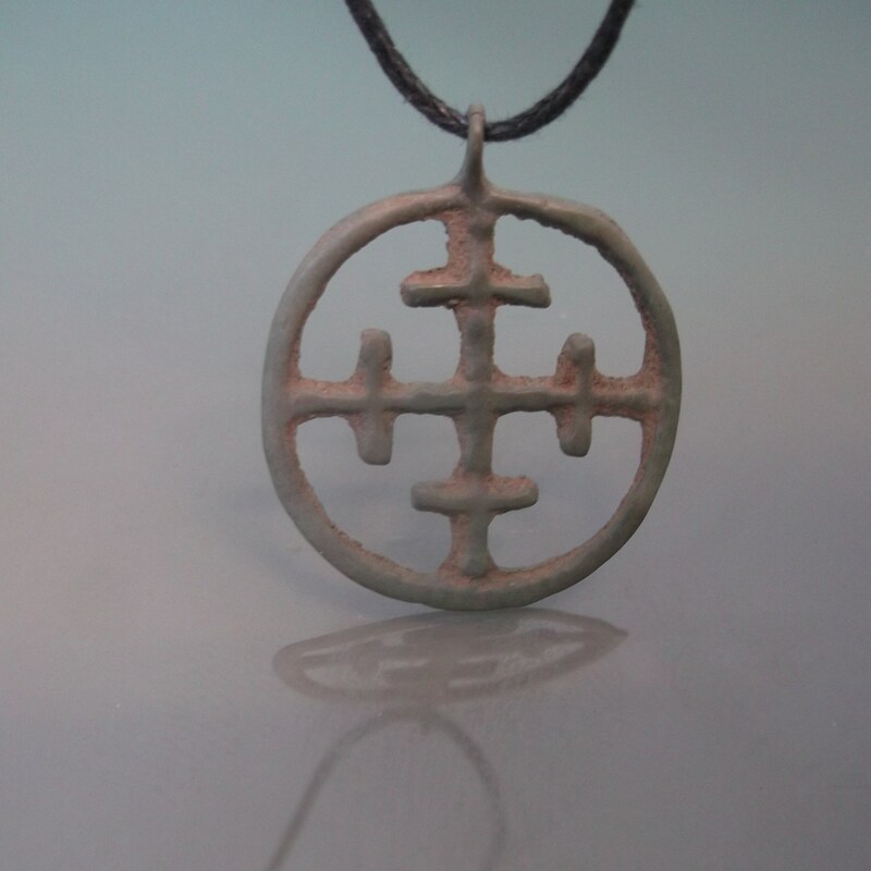 Solar Cross Pendant - Etsy