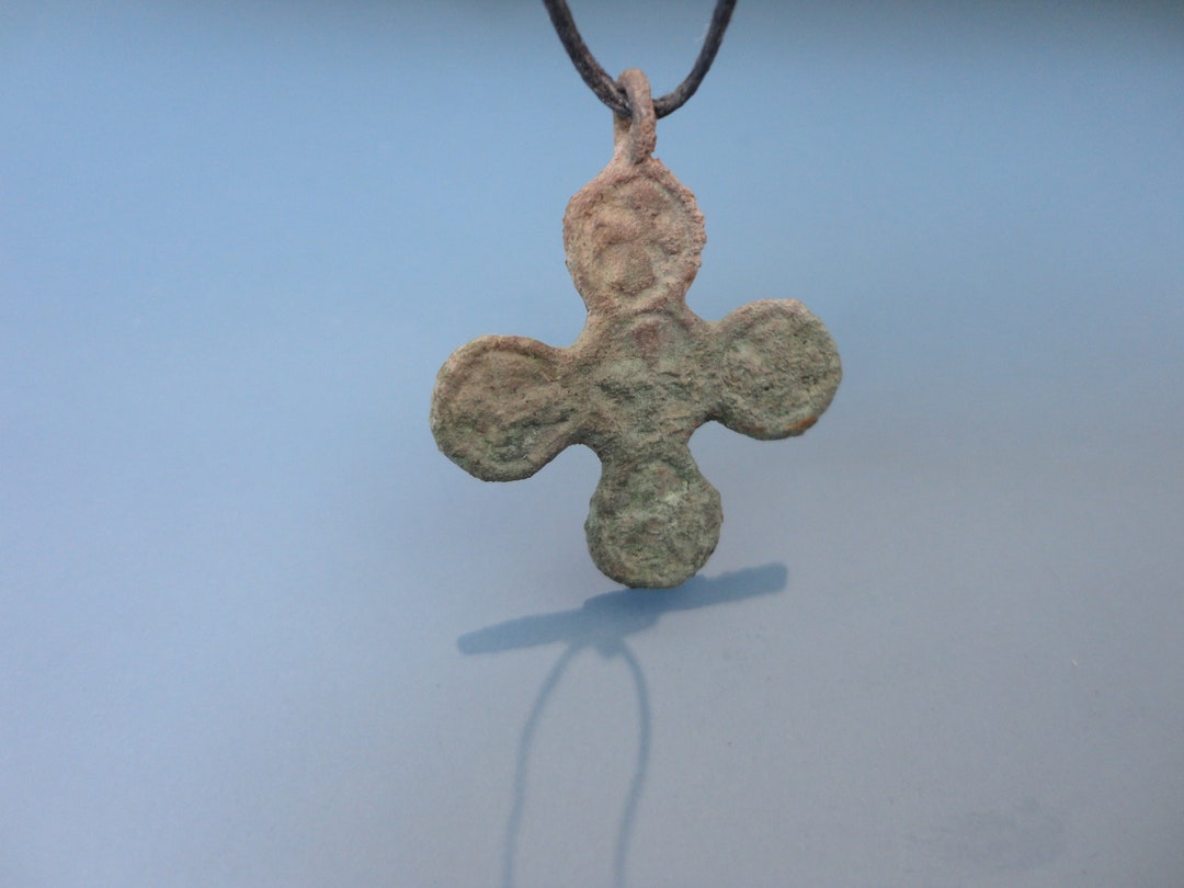 Ancient Medieval Byzantine Orthodox Cross. Byzantine Christian Artifact ...
