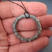 Ancient Celtic Amulet From Iron Age. Spiked Pendant With Old Patina ...