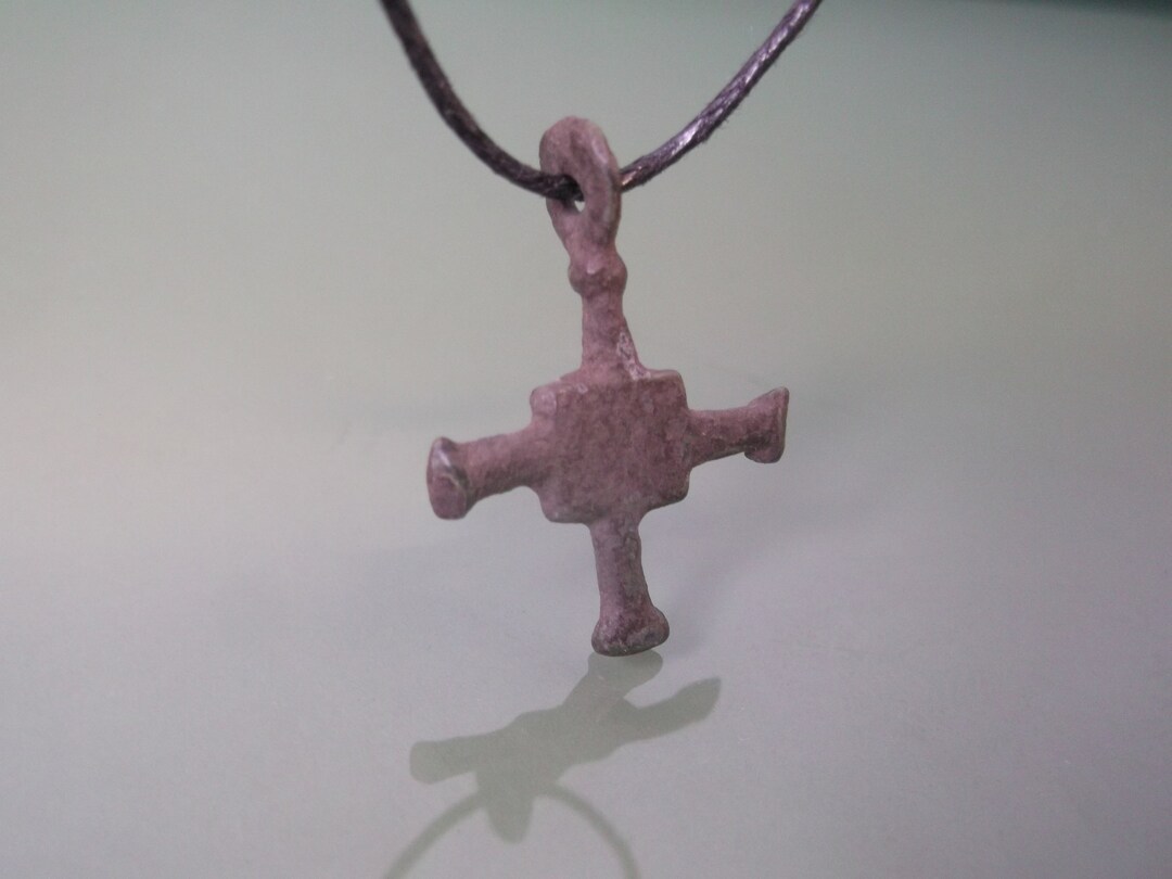 Medieval Authentic Slavic Amulet. Religious Christian Pendant From the ...