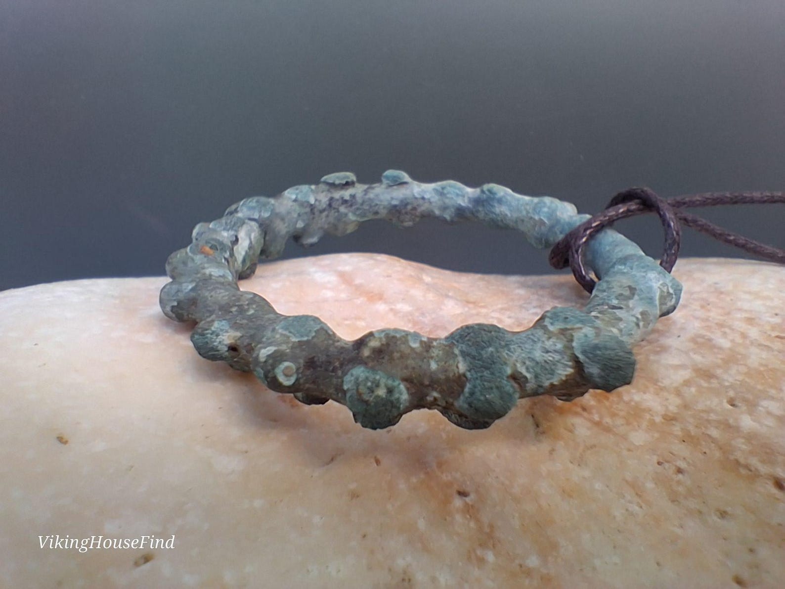 Ancient Celtic Amulet From Iron Age. Spiked Pendant With Old Patina ...