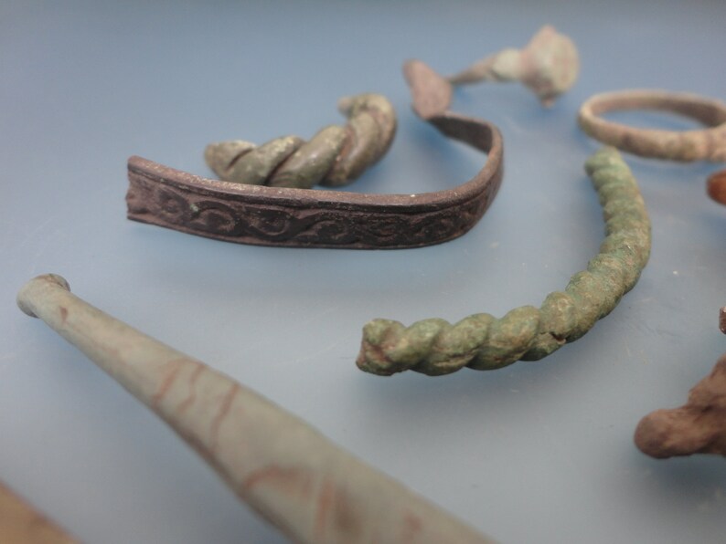 Archaeological Medieval Broken Fragments of the Viking Era. - Etsy