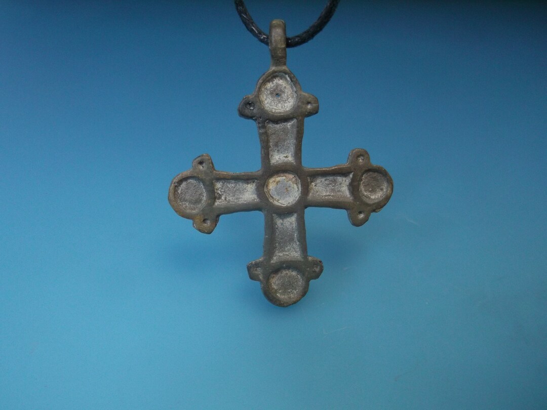 Ancient Medieval Christian Pendant. Orthodox Amulet. Cross Pendant 12th ...