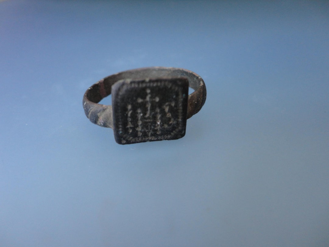 Antique Ring of Jesuit Seminarian. IHS Ring. Ring of the Jesuit Order ...