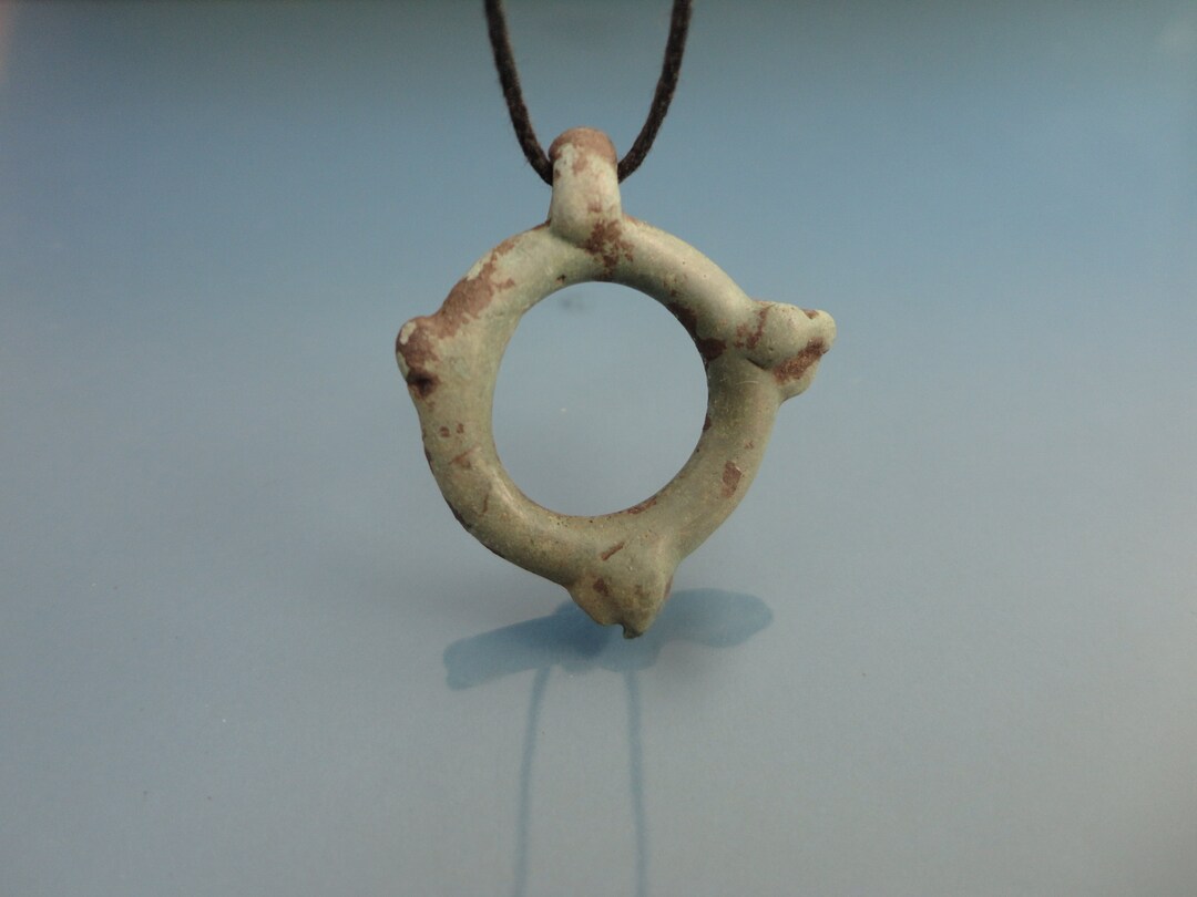 Real Ancient Druid Amulet. Celtic Pendant With Old Patina. Unusual ...
