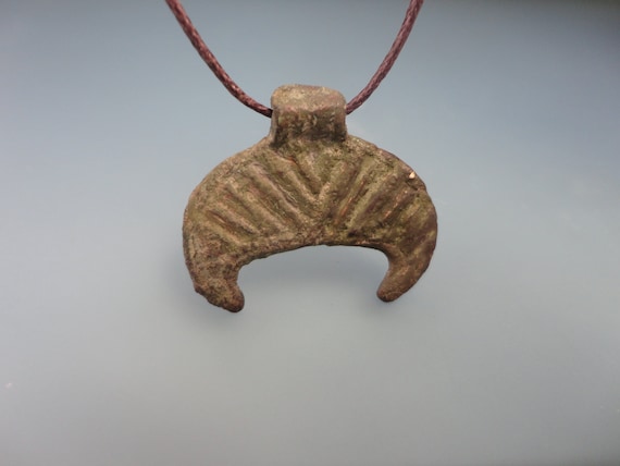 Ancient Slavic Crescent. Authentic Medieval Moon. Ant… - Gem
