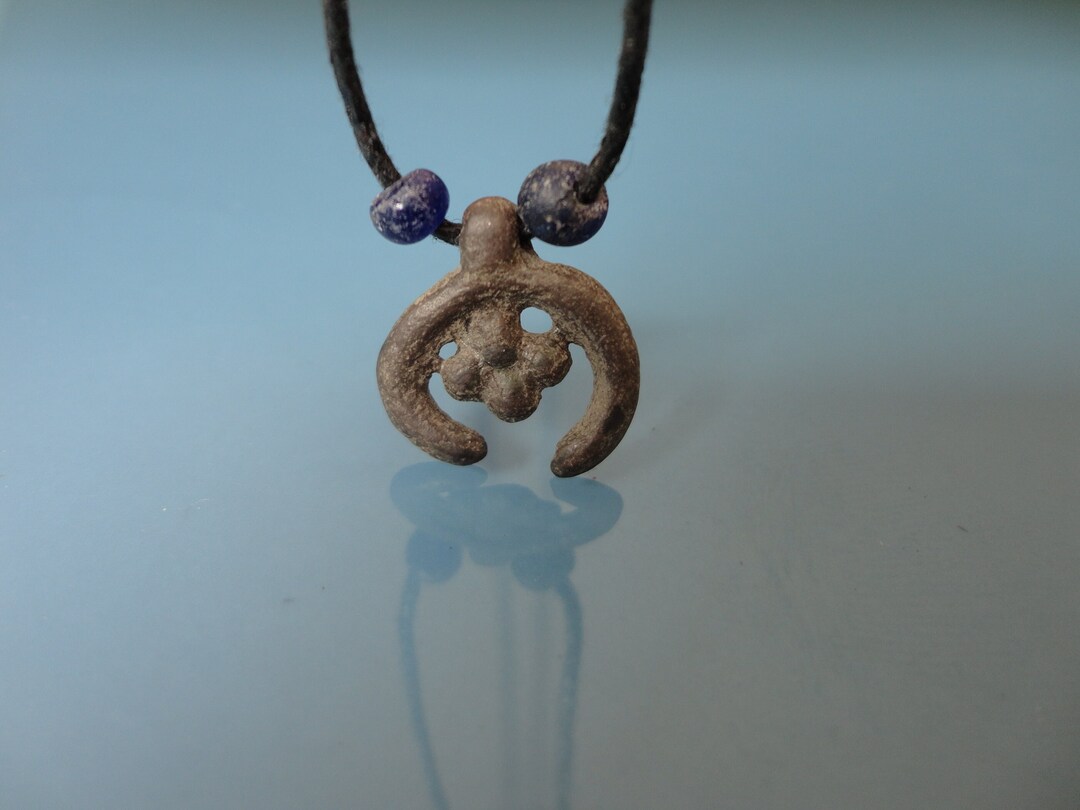 Ancient Crescent of the Ancestors of the Vikings. Medieval Lunula With ...