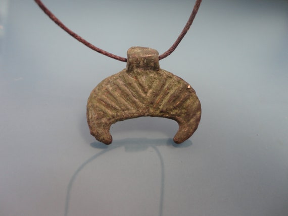 Ancient Slavic Crescent. Authentic Medieval Moon. Ant… - Gem