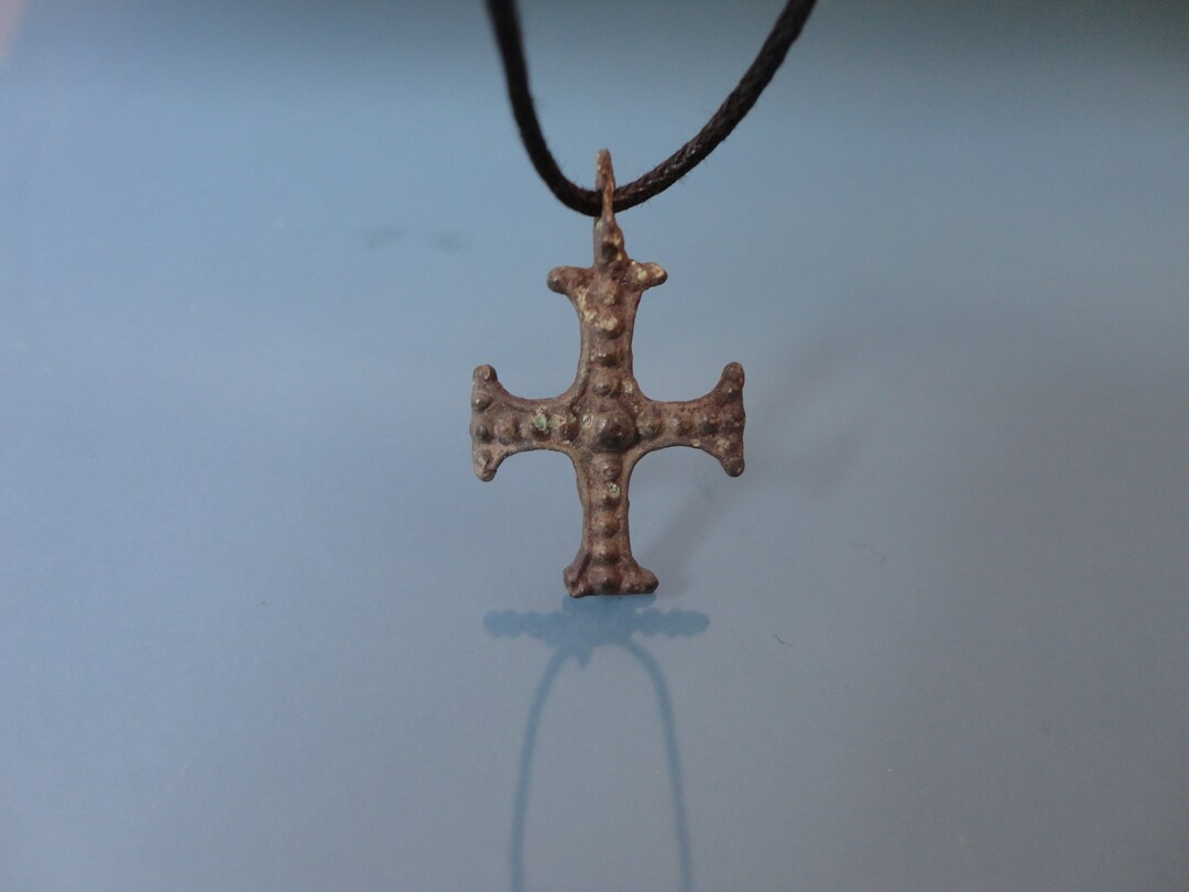 Authentic Medieval Cross of Crusaders. Christian Piligrim's Pendant ...