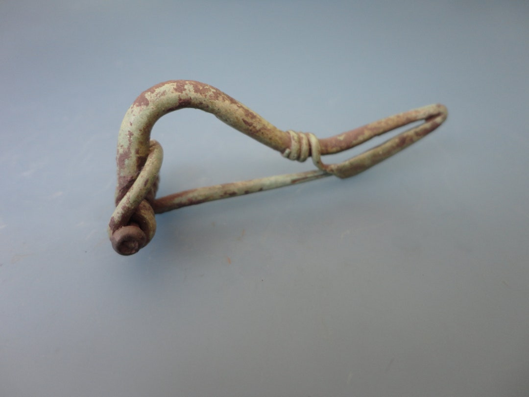 Ancient Roman Brooch for Clothing. Archaeological Artifact. Brooch ...