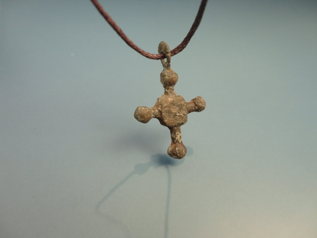 Authentic Byzantine Amulet. Ancient Medieval Christian Orthodox Pendant ...