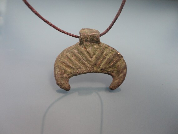 Ancient Slavic Crescent. Authentic Medieval Moon. Ant… - Gem