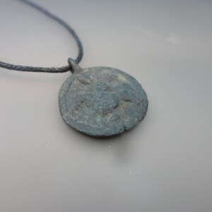 Medieval Christian Pendant With Patina. Amulet With Saint George the ...