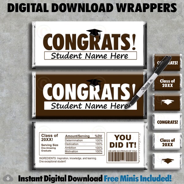 Graduation Candy - Etsy