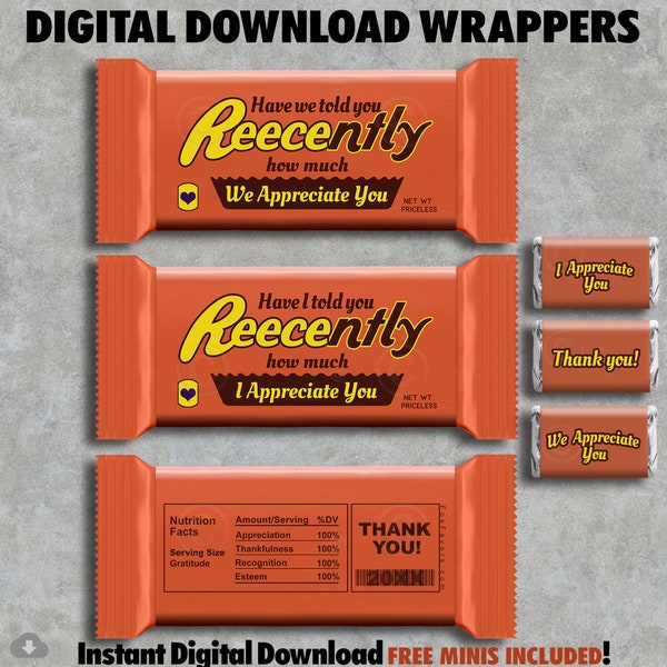 Reeses Thank You - Etsy