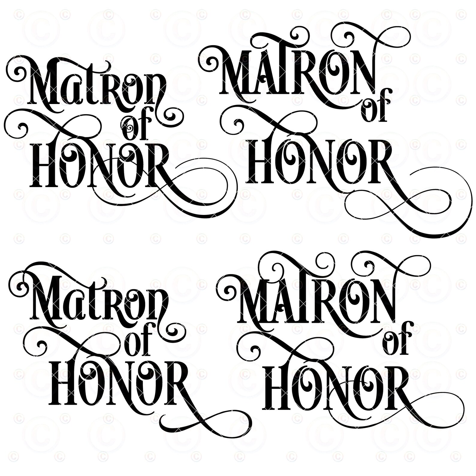 Wedding Bridal Party Names SVG Script Elegant Font Cricut Etsy Wedding Bridal Party Names SVG Script Elegant Font Cricut Etsy