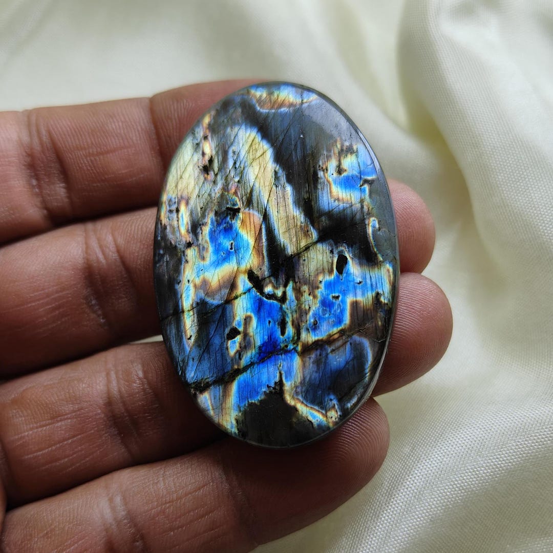 Most Beautiful ~~ Spectrolite Labradorite Cabochon Loose Gemstone Size ...