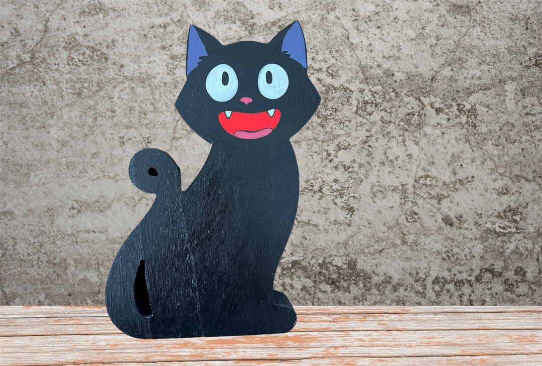 Kiki’s Delivery Service Inspired Jiji/ Halloween Home Decor/ Home Decor ...
