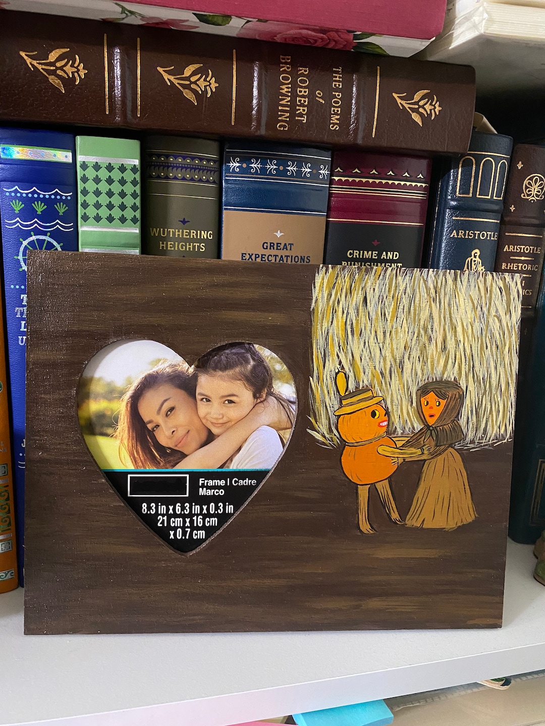 Over the Garden Wall Dancing Pottsfield Pumpkins Wooden Picture Frame ...