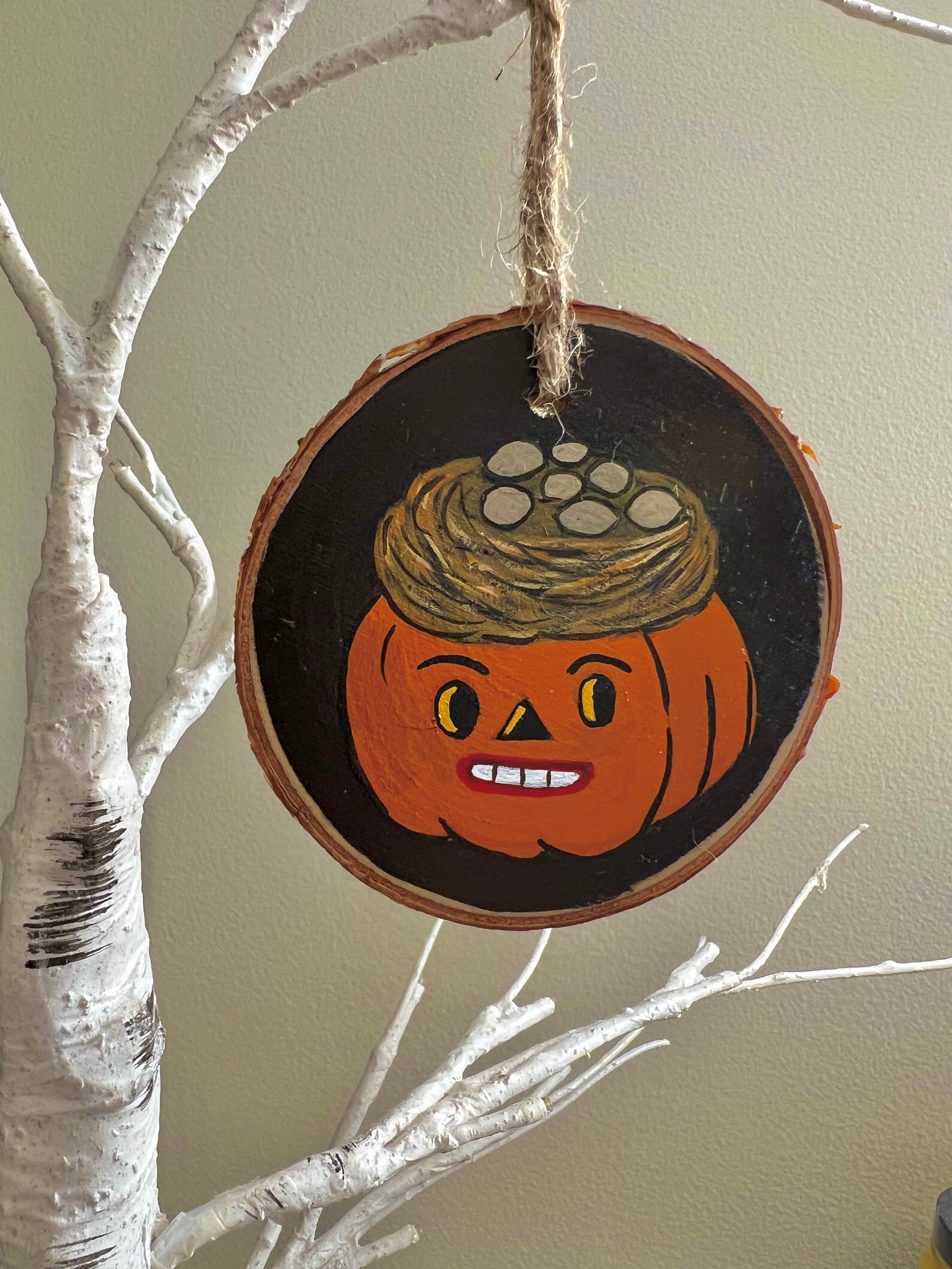 Over the Garden Wall Inspired Decor/ OTGW Pumpkin Ornament / Halloween ...