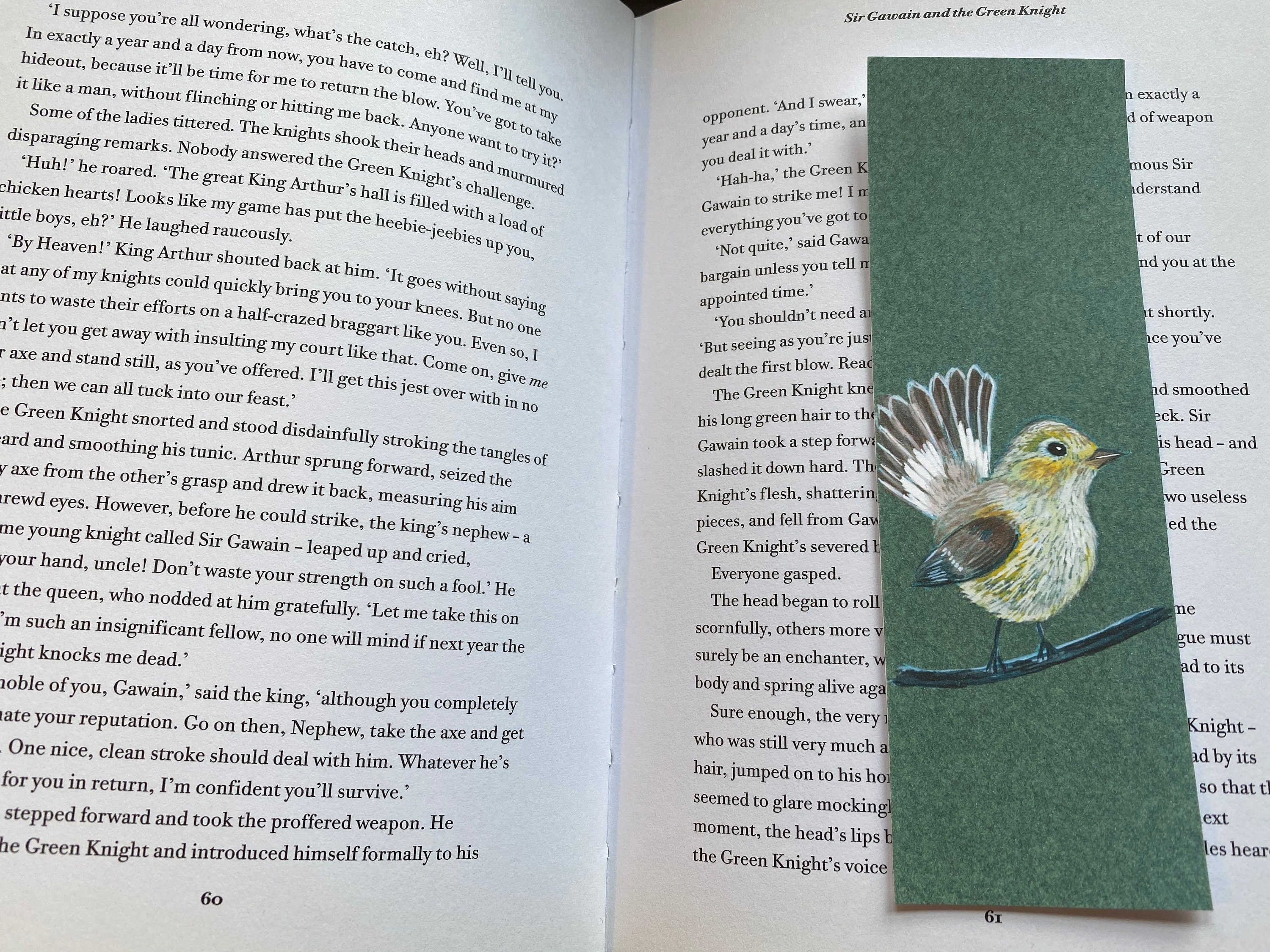Bird Bookmark (print Bookmark)/ Christmas Gift/ Valentine’s Gift ...