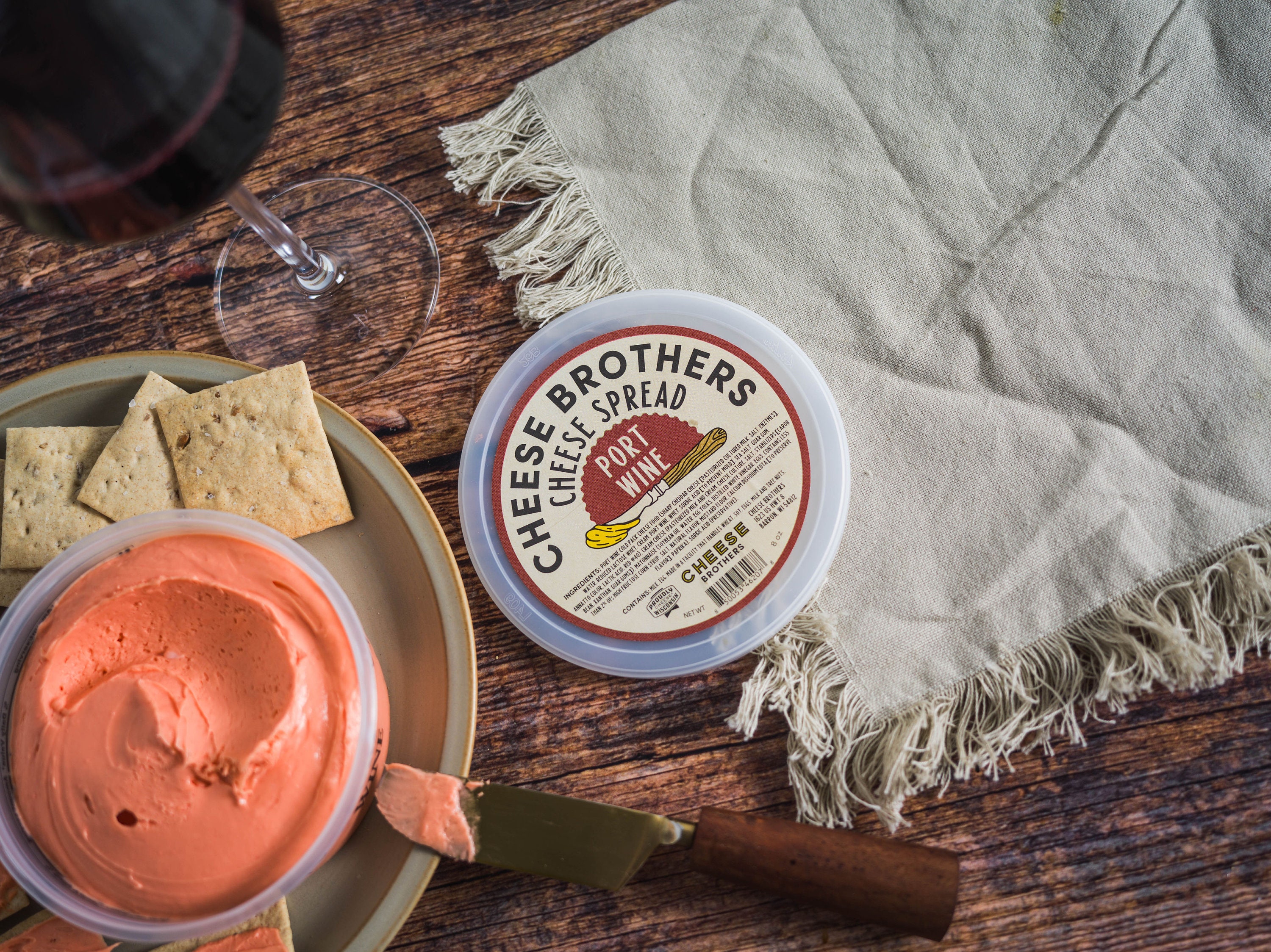 Cheese Bros. | Variety Pack Cheese Spread | Crafted in Wisconsin | 6 ...