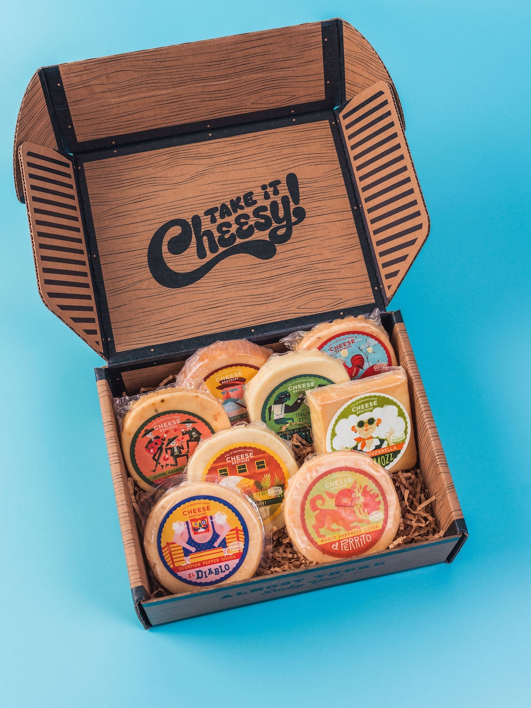 Cheese Brothers Brotherhood Gift Pack | Made in Wisconsin | Includes ...
