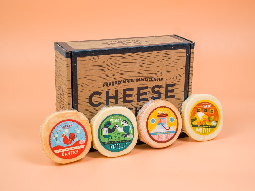 Cheese Brothers Wisconsin Cheese Sampler Gift Pack | Great Gifting Idea ...